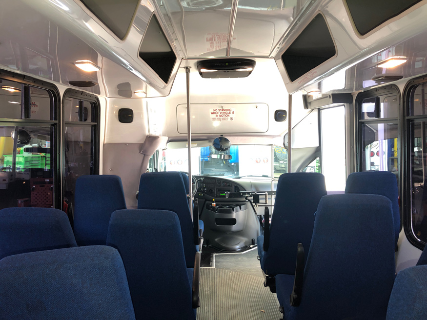 Midsize: Ford E450 ElDorado (#251807) - Carpenter Bus