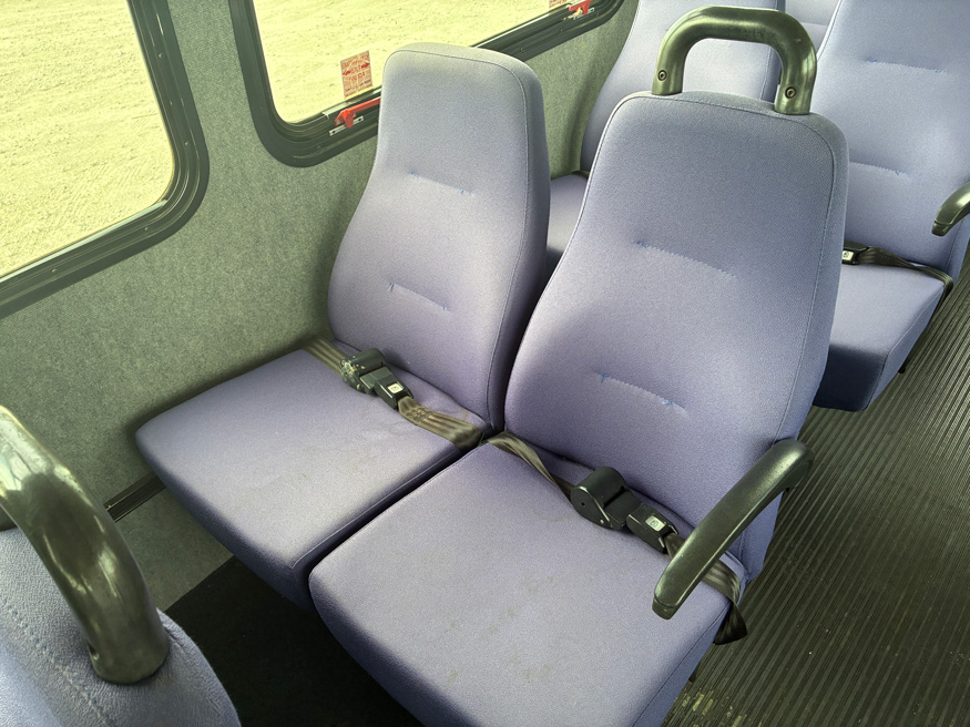 Midsize: Ford E450 Ameritrans (#257008) - Carpenter Bus